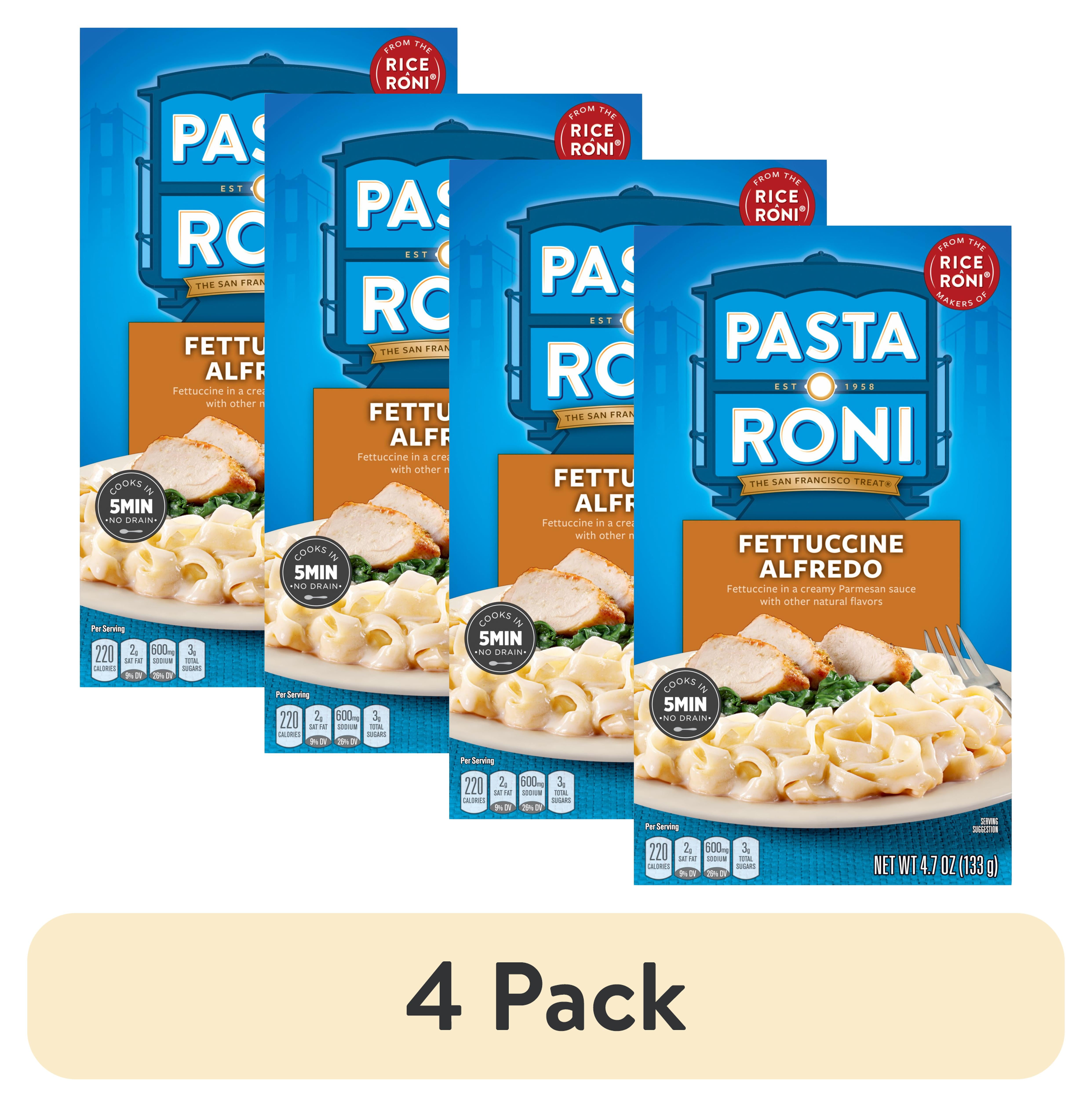 Buy 4 Pack Pasta Roni Fettuccine Alfredo Pasta 47 Oz Box - it's pescataria