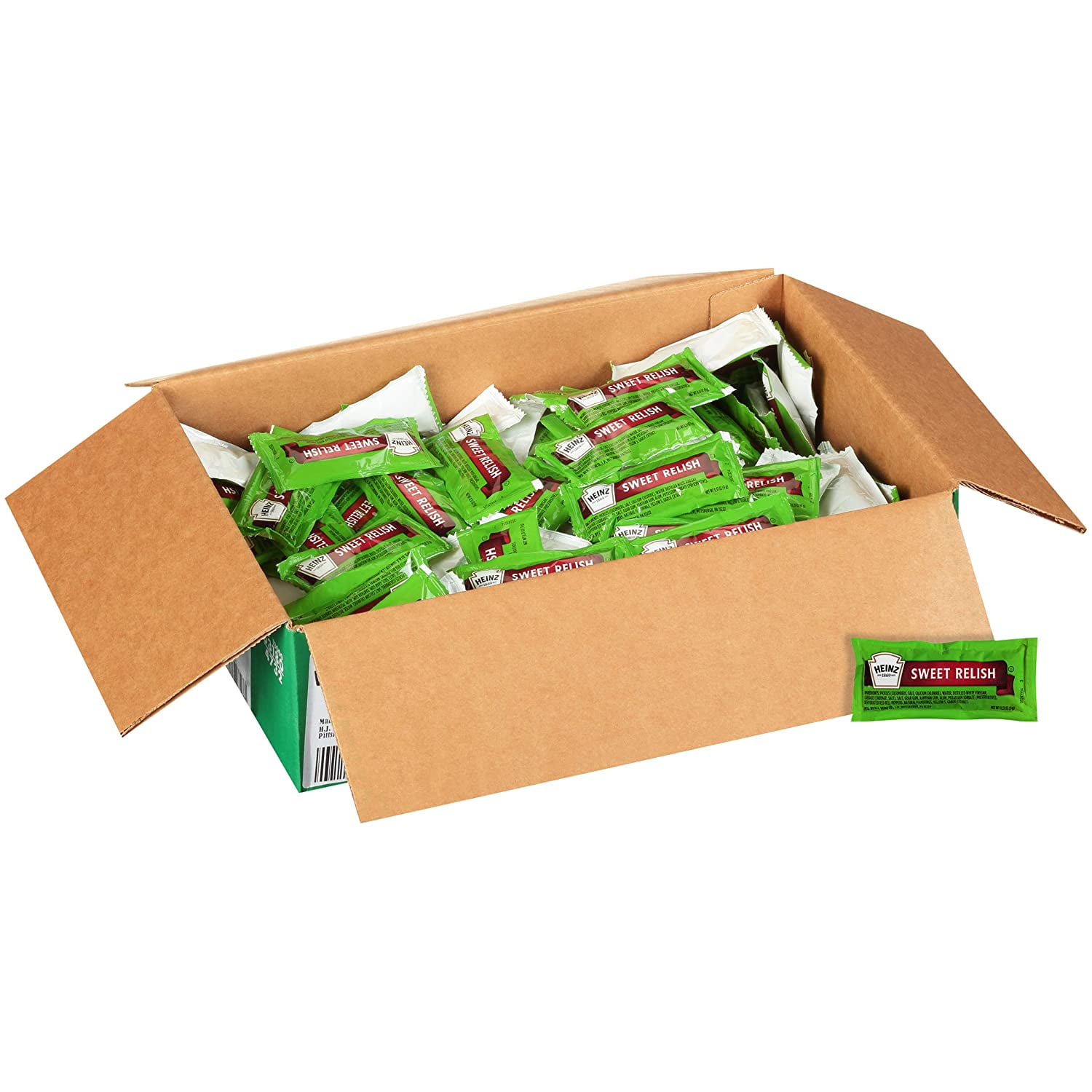 Buy Heinz Sweet Relish Packets - it's vegetarian, pescatarian, vegan ...