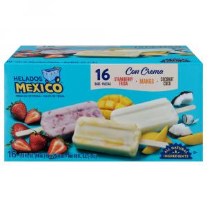 Buy Helados Mexico Strawberry Mango Coconut Ice Cream Bars - it's ...