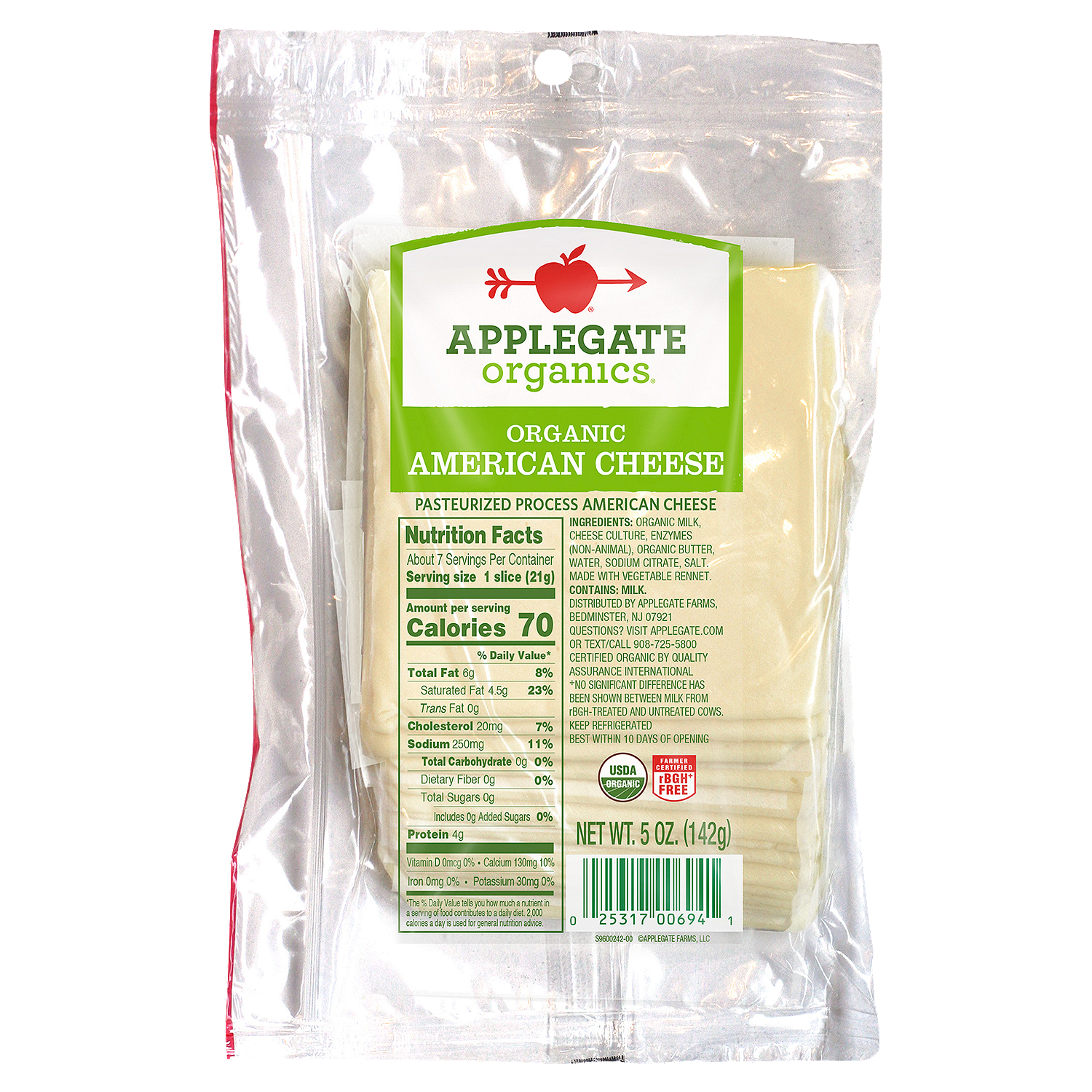 Buy American Organic Pasteurized Process Cheese - it's gluten free ...