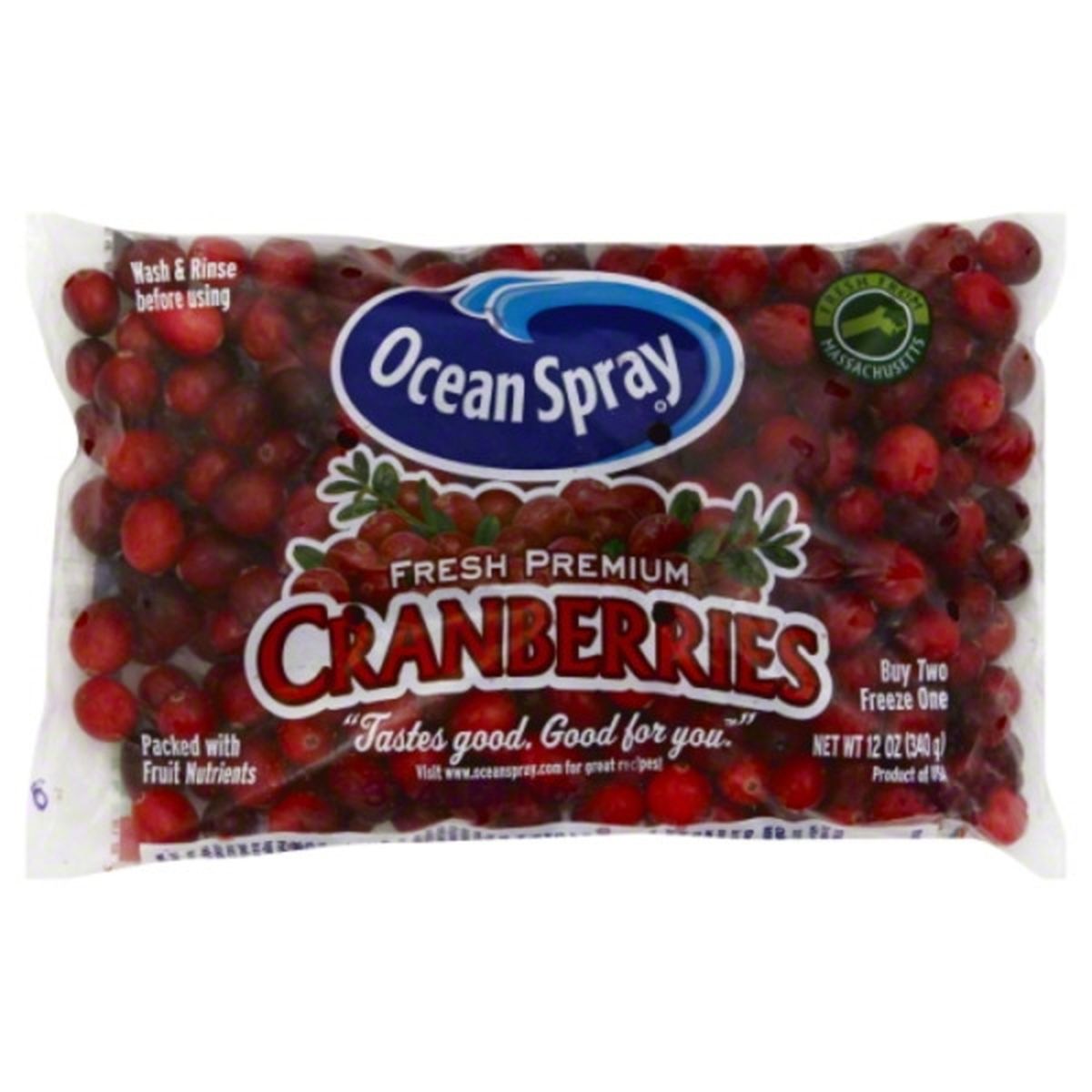 Buy Ocean Spray Cranberries - it's vegetarian, paleo, vegan , highly nutritious & climate-friendly