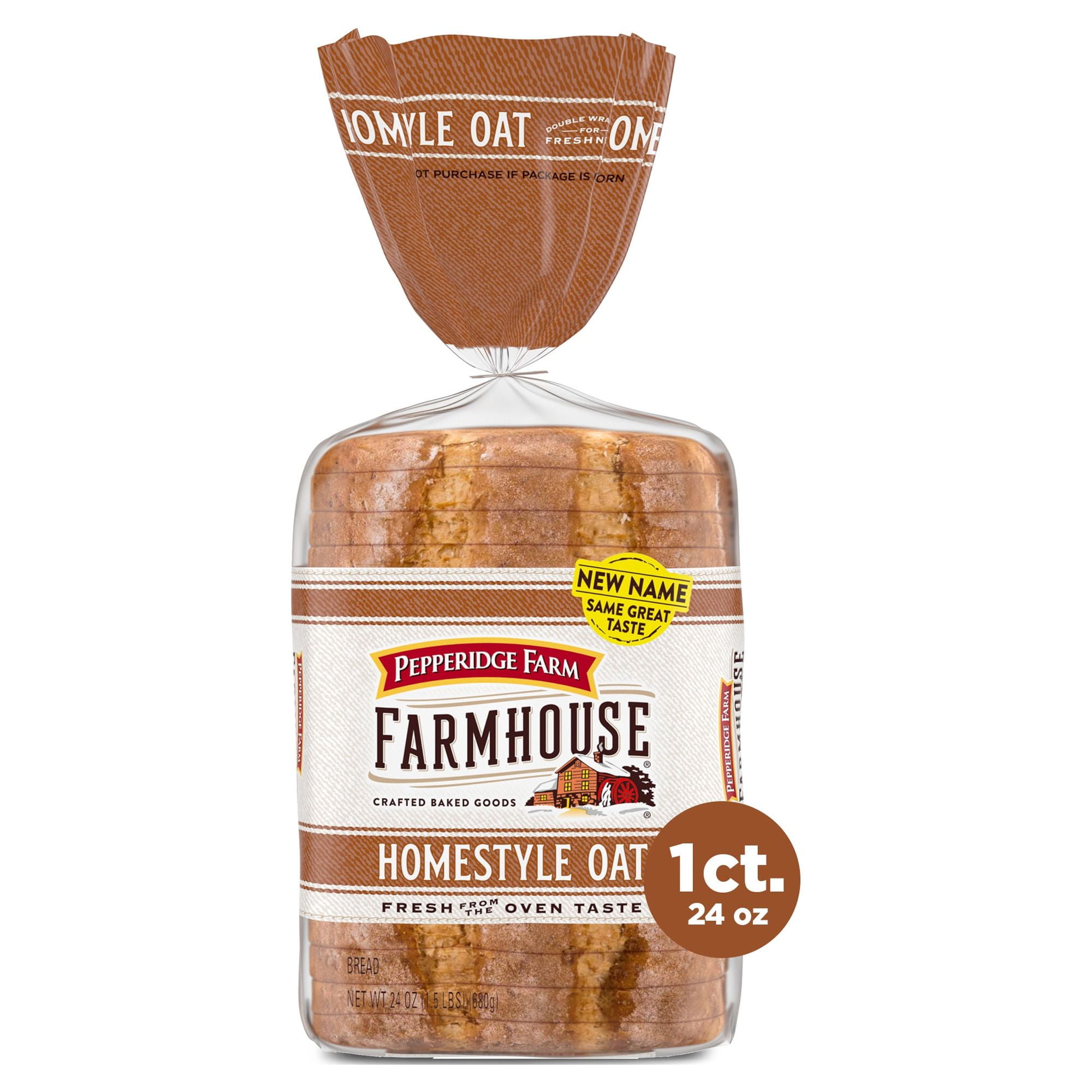 Buy Pepperidge Farm Farmhouse Homestyle Oat Bread Loaf - it's ...
