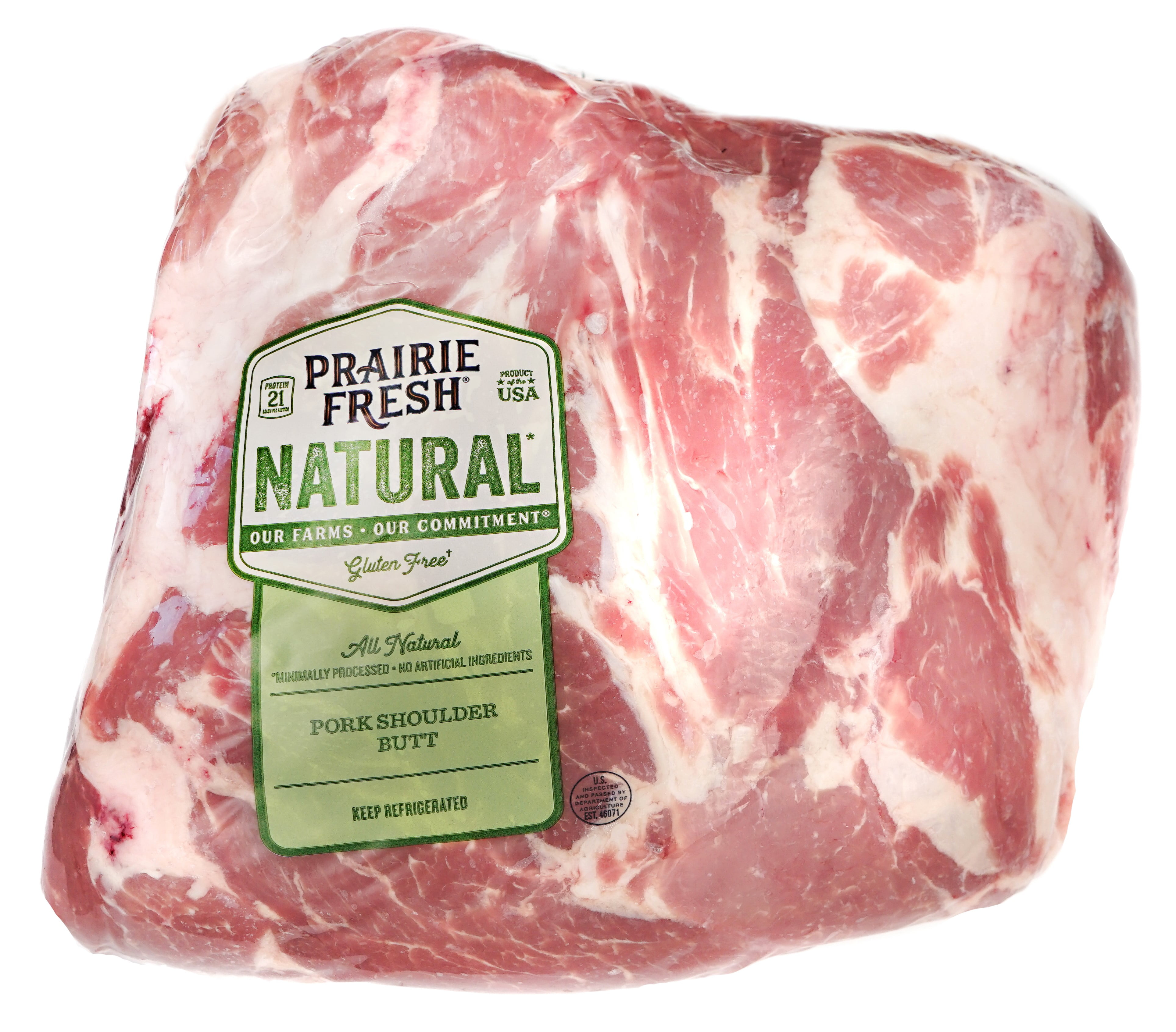 Buy Prairie Fresh Natural Fresh Pork Shoulder Butt Roast Bonein 64105 ...