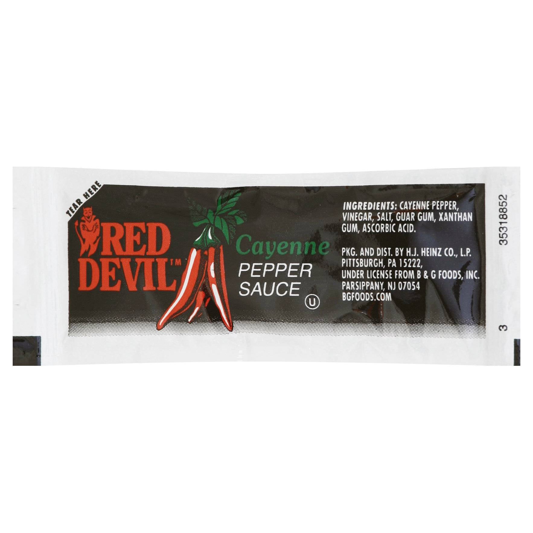 Buy Red Devil Pepper Sauce Single Serve 7 Gram 200 Case - it's ...