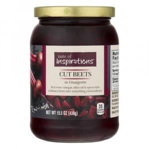 Taste Of Inspirations Cut Beets In Vinaigrette: Nutrition & Ingredients ...