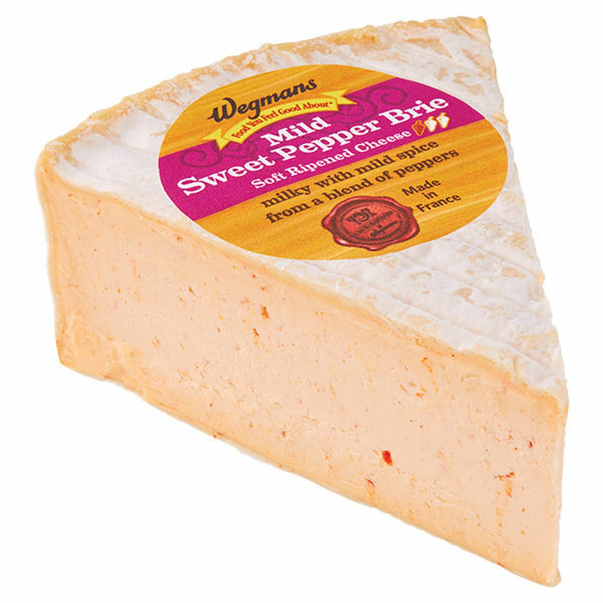 Buy Wegmans Sweet Pepper Brie - it's pescatarian, gluten free ...