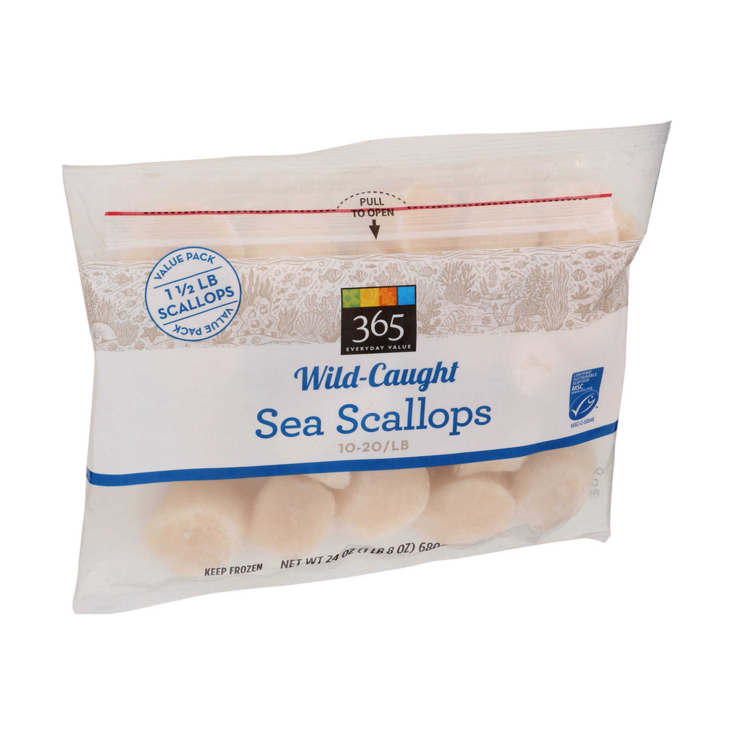 Buy Wild Caught Sea Scallops - it's pescatarian, gluten free, paleo ...